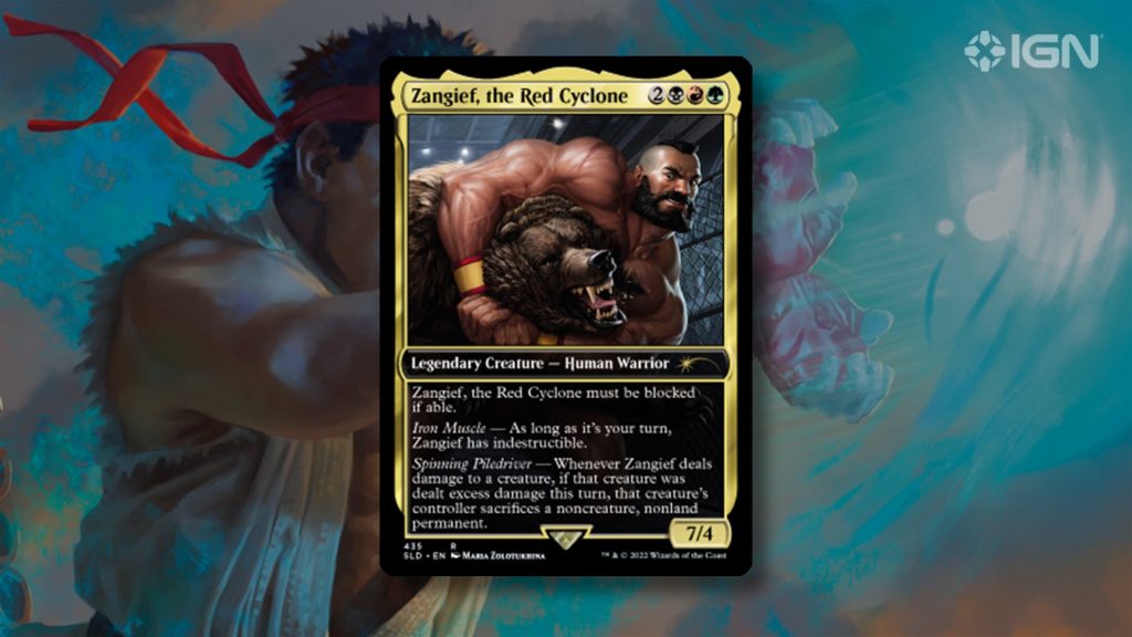 Exclusivo: Crossover Cartas Street Fighter Em Magic: The Gathering ...