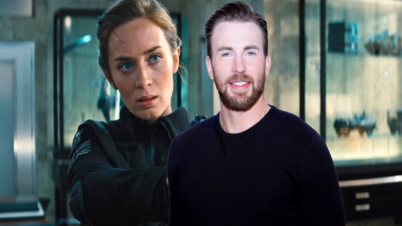 Fotos do set de Chris Evans e Emily Blunt revelam as primeiras imagens ...