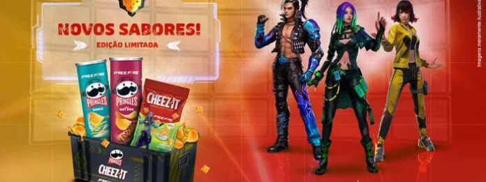 Free Fire Anuncia Parceria Com Pringles E Cheez-it | UnicórnioHater