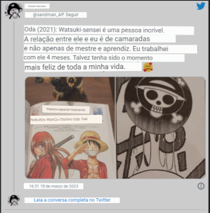 Fãs De One Piece Reagem Aos Comentários Antigos De Oda Sobre Um Mangaká ...