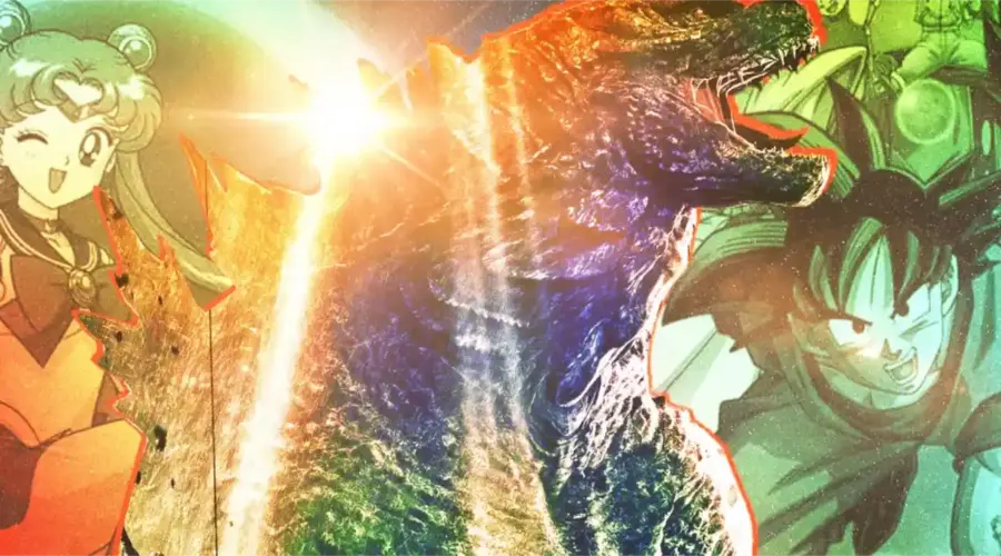 Godzilla; Dragon Ball E Sailor Moon Se Encontram Em Monarch: Legacy Of ...