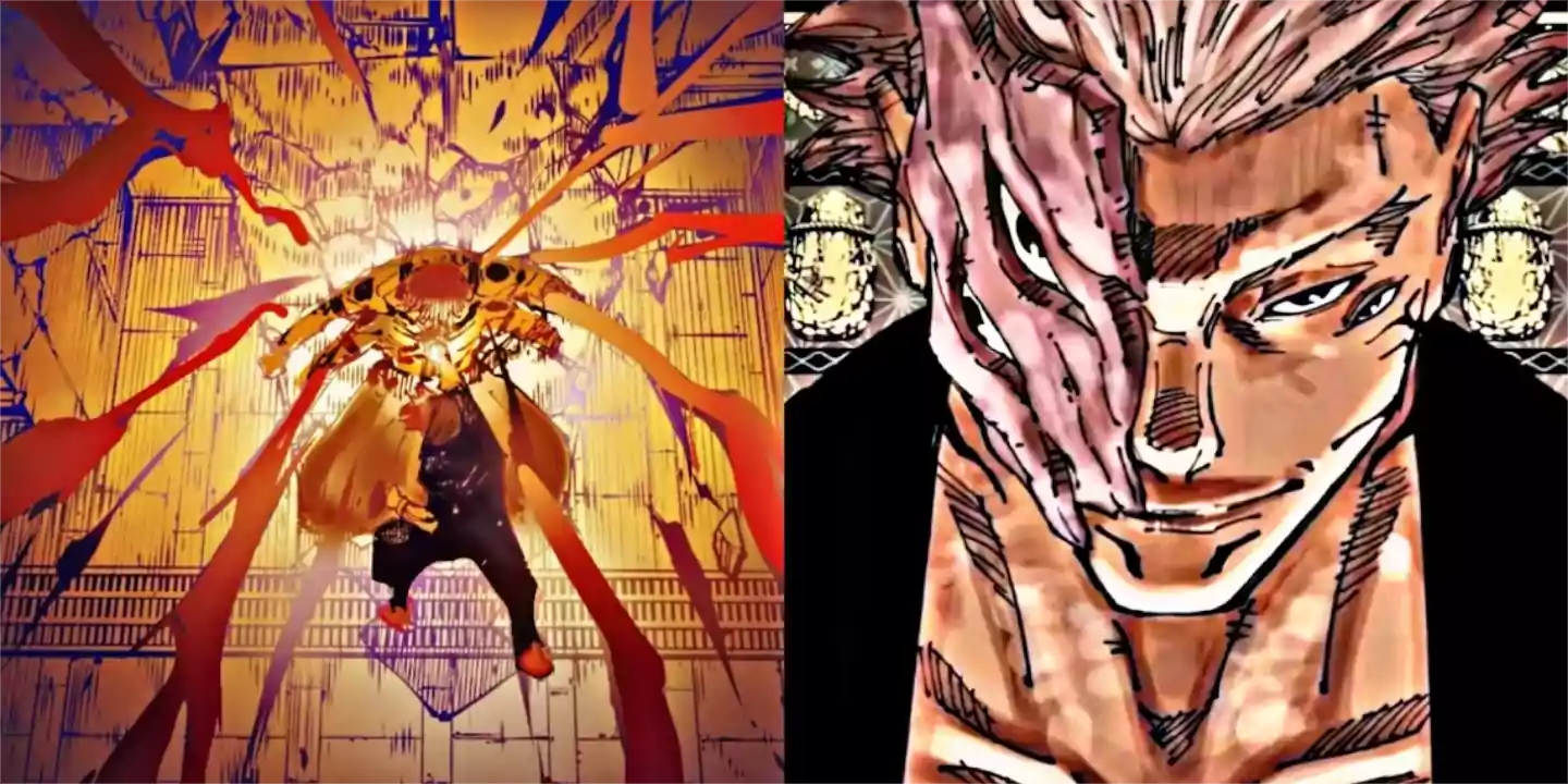 Amostra Do Capítulo 257 De Jujutsu Kaisen: Yuji Itadori Com Força Total ...